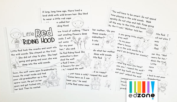 Little Red Riding Hood Literacy Pack - EdZonePub