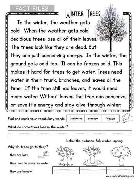 Non-Fiction Guided Reading & Comprehension - EdZonePub