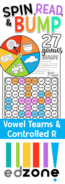 Spin & BUMP with Vowels and Controlled R - EdZonePub