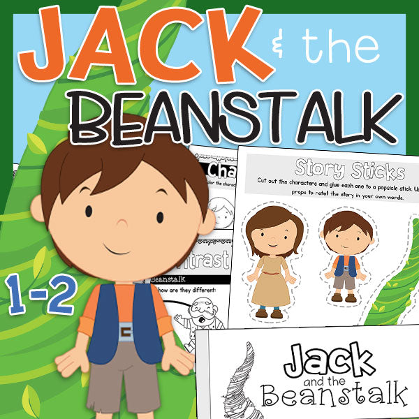 Jack & The Beanstalk Literacy Pack - EdZonePub