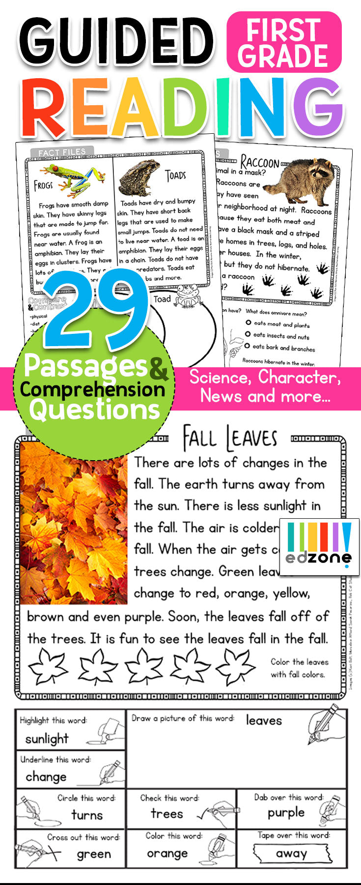 Non-Fiction Guided Reading & Comprehension - EdZonePub