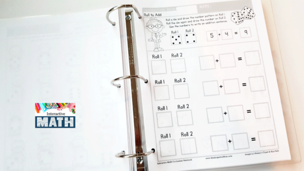 Interactive Math Notebook: Kindergarten - EdZonePub