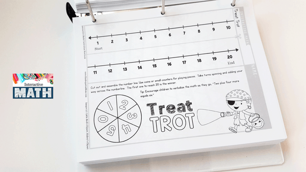 Interactive Math Notebook: Kindergarten - EdZonePub
