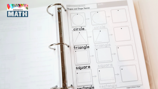 Interactive Math Notebook: Kindergarten - EdZonePub