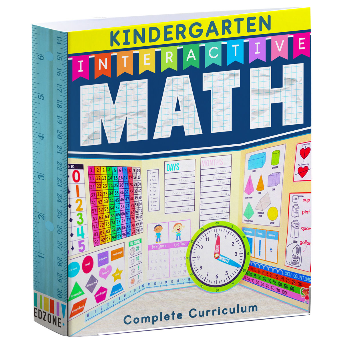 Interactive Math Notebook: Kindergarten - EdZonePub