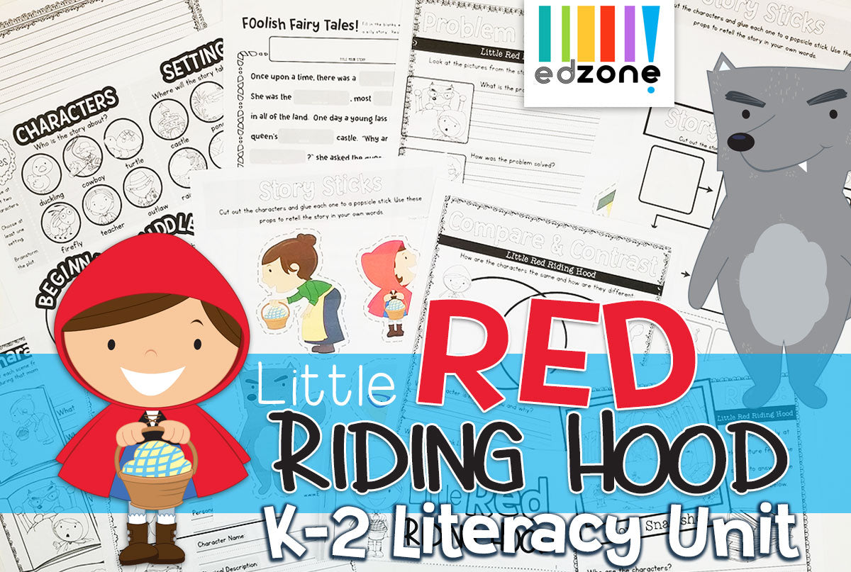 Little Red Riding Hood Literacy Pack - EdZonePub