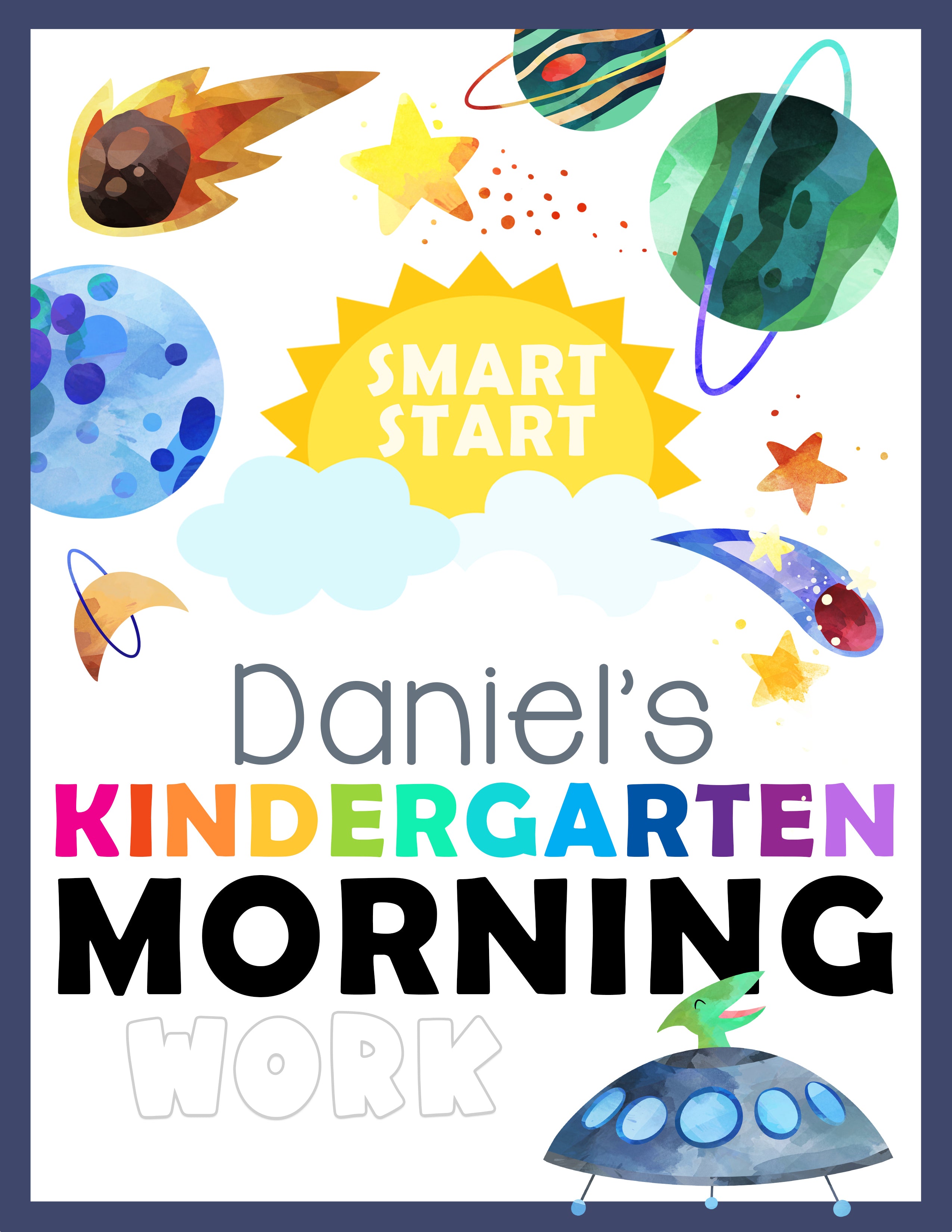 Kindergarten Morning Work: Smart Start Bundle - EdZonePub