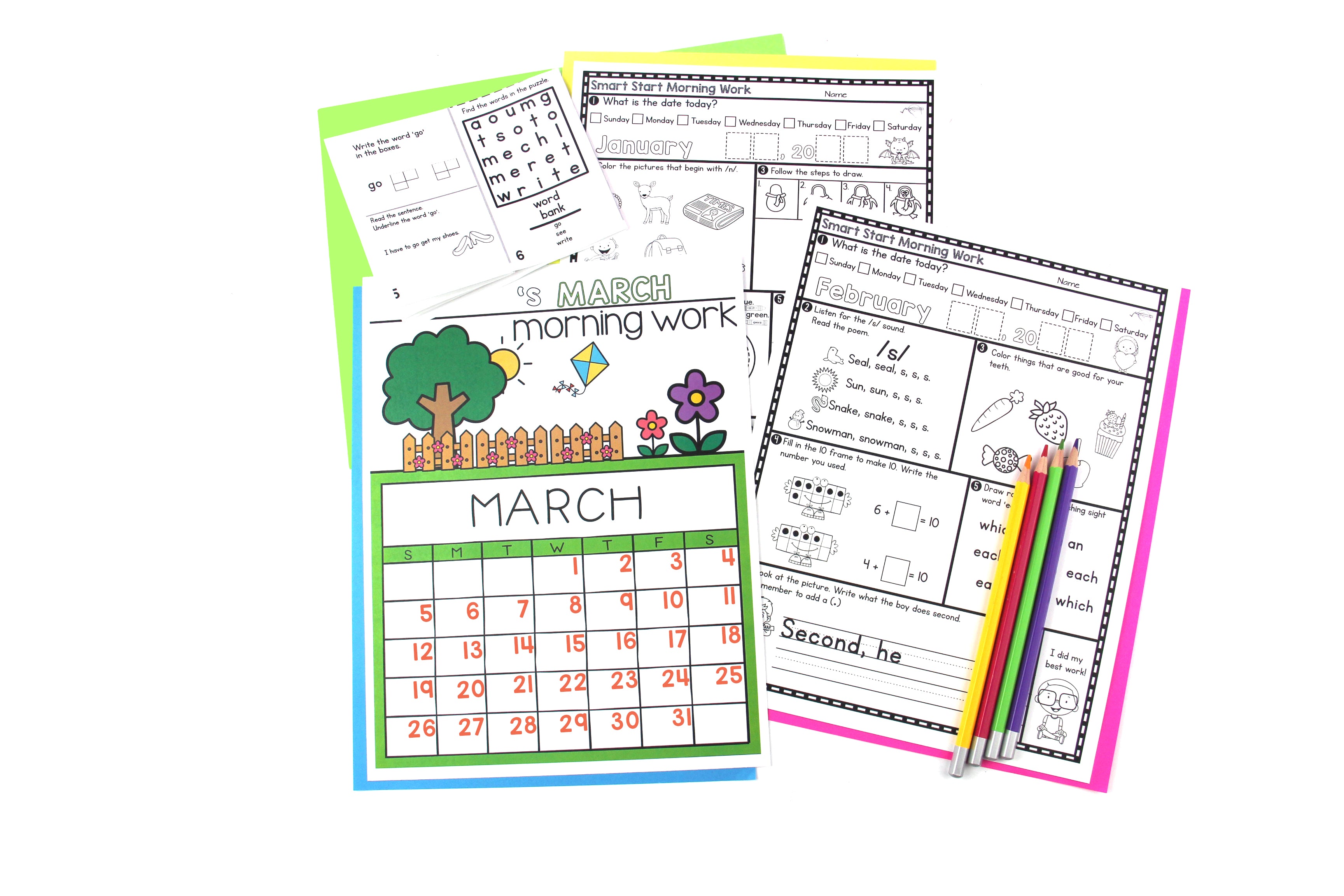 Smart Start Morning Work Bundle - EdZonePub