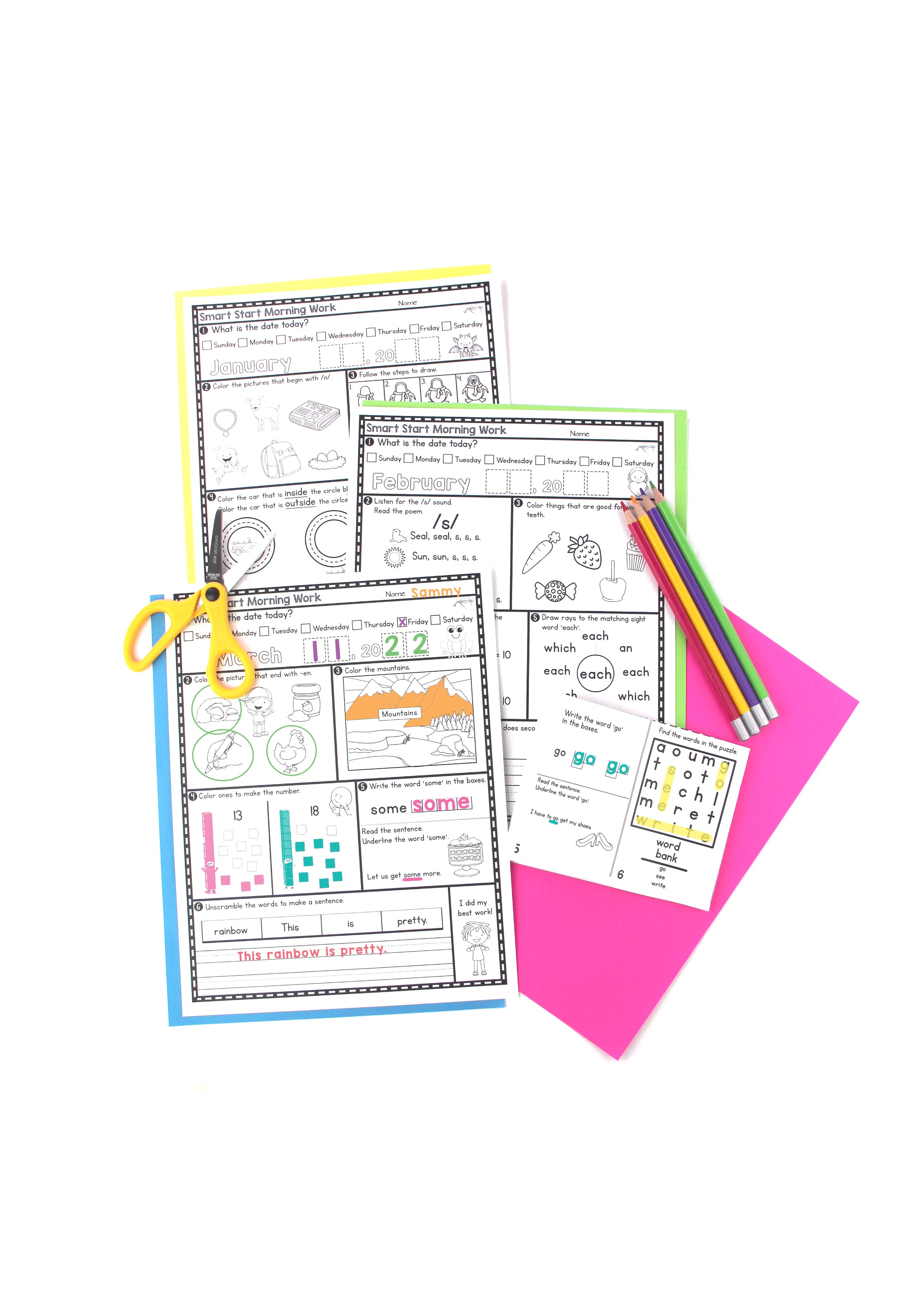 Smart Start Morning Work Bundle - EdZonePub