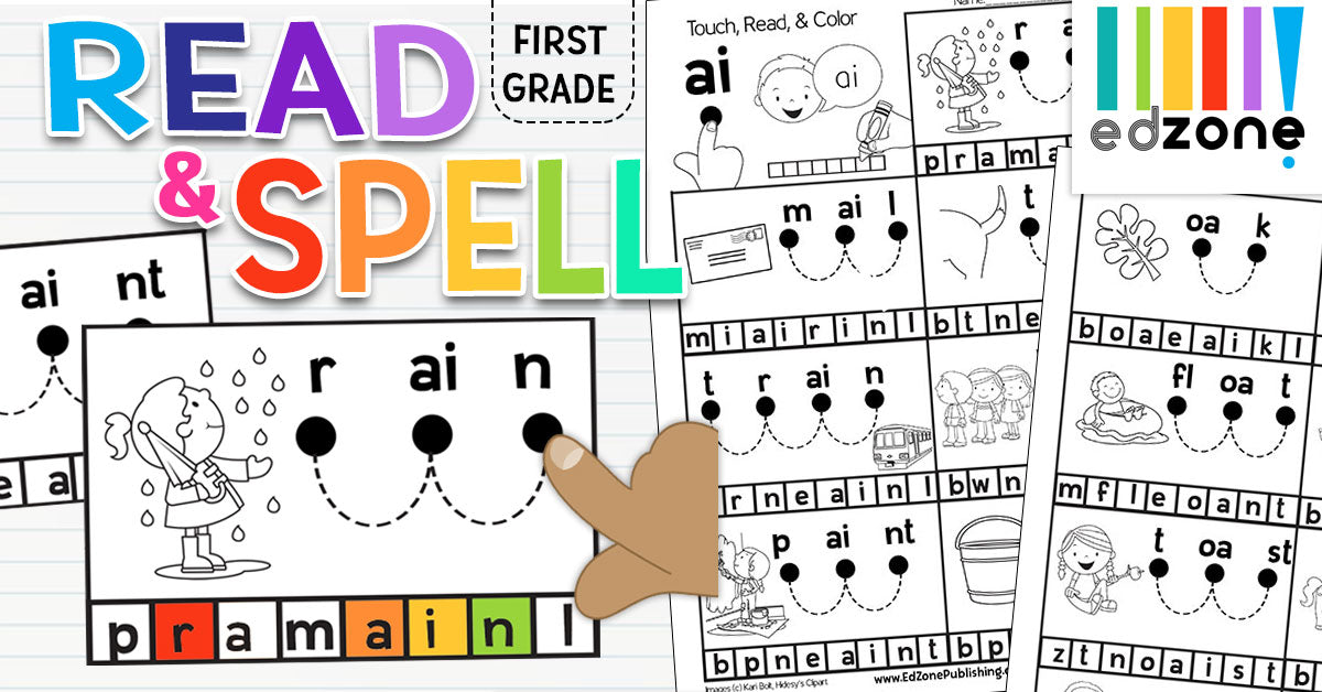 Read & Spell Vowel Teams - EdZonePub