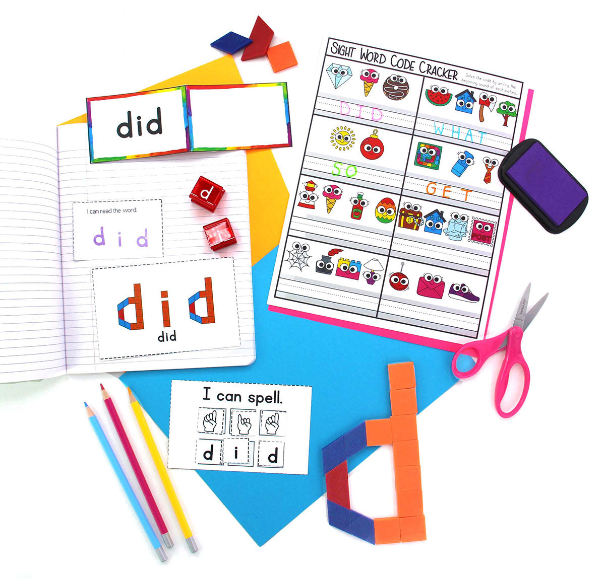 Sight Word Curriculum Bundle for Preschool & Kindergarten - EdZonePub