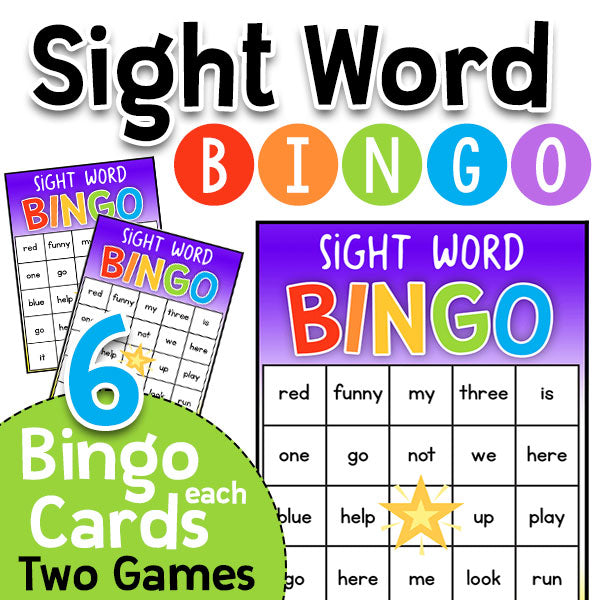 Sight Word Bingo: Dolch 220 PrePrimer - EdZonePub