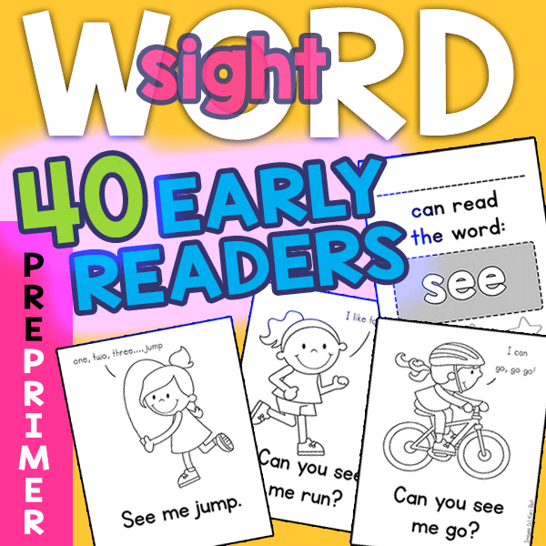 Sight Word Early Readers - EdZonePub