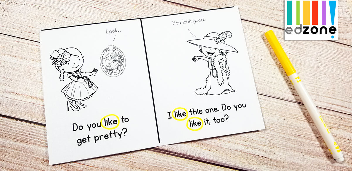 Sight Word of the Week Program (Kindergarten) - EdZonePub