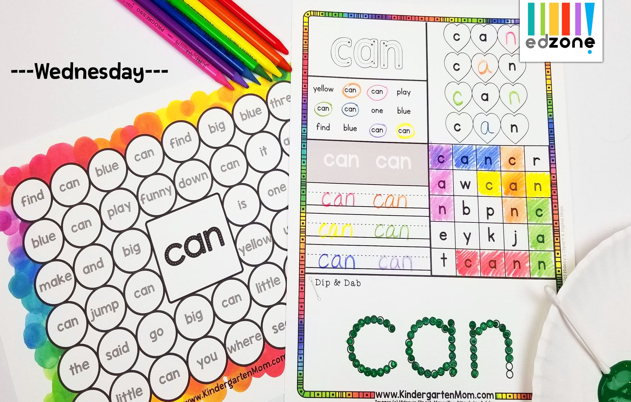 Sight Word of the Week Program (Preschool) - EdZonePub