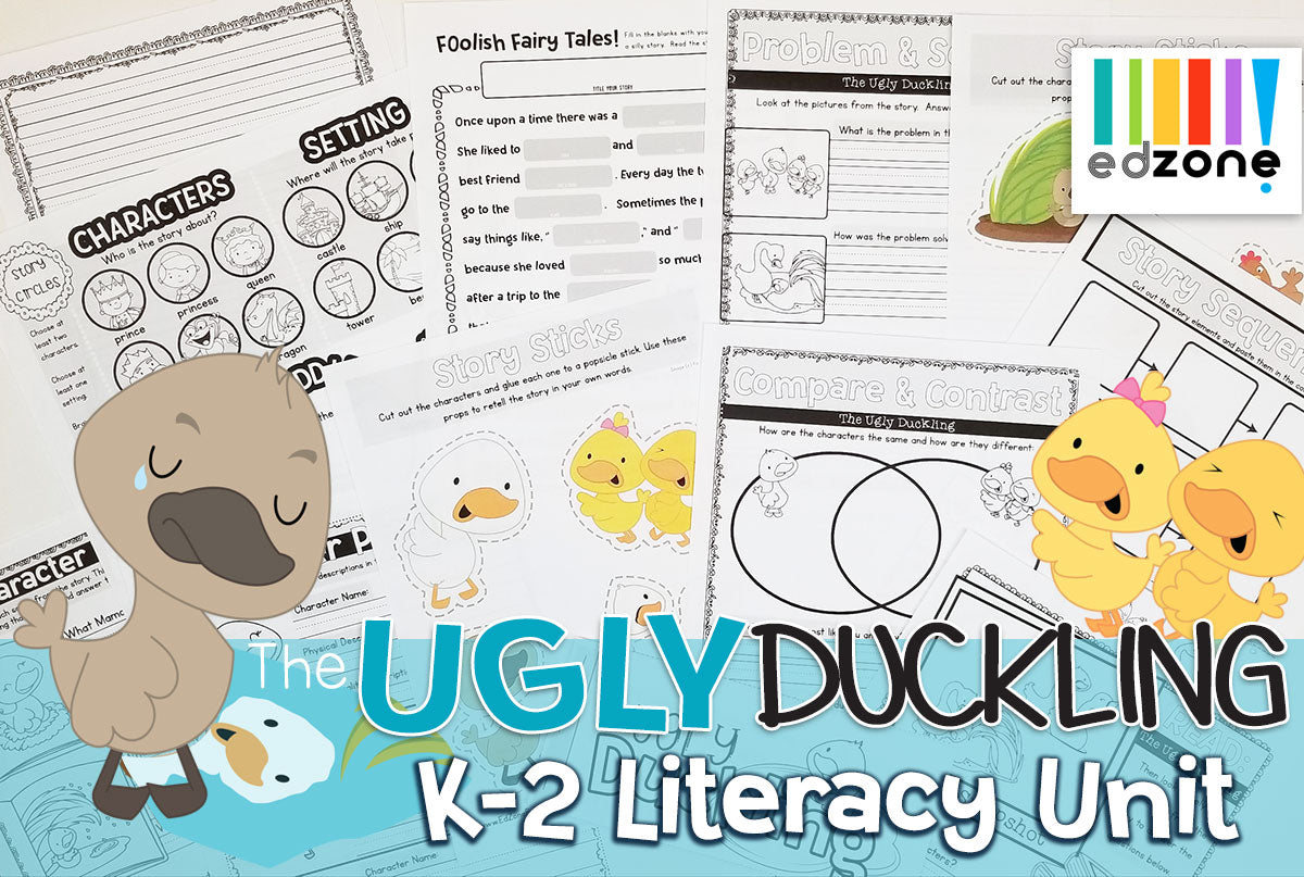 The Ugly Duckling Literacy Pack - EdZonePub