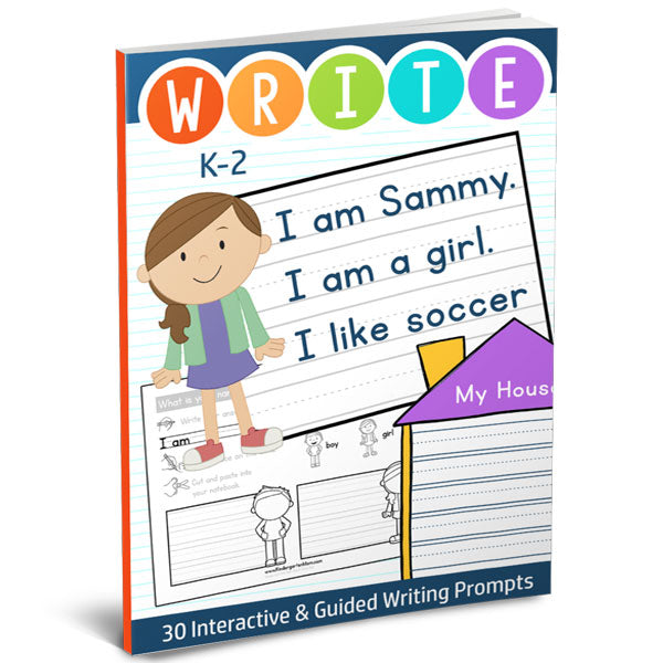Interactive Writing Prompts: Kindergarten - EdZonePub